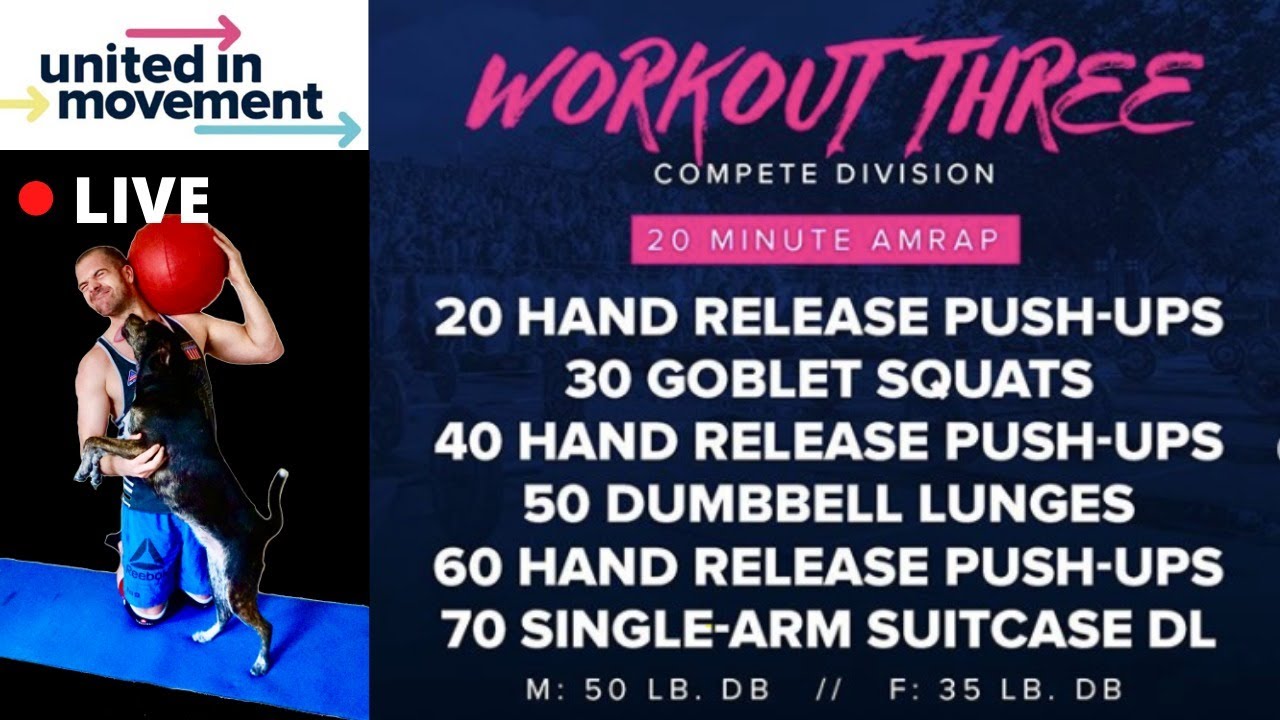 20 MINUTE: United in Movement - WORKOUT 3 - GUIDED @ Home - YouTube