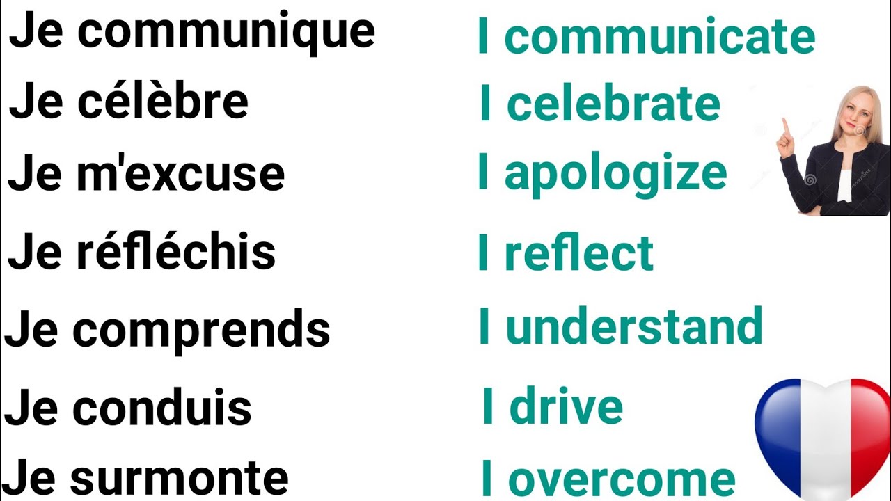 Learn french: The most frequently used verbs to improve your French ...