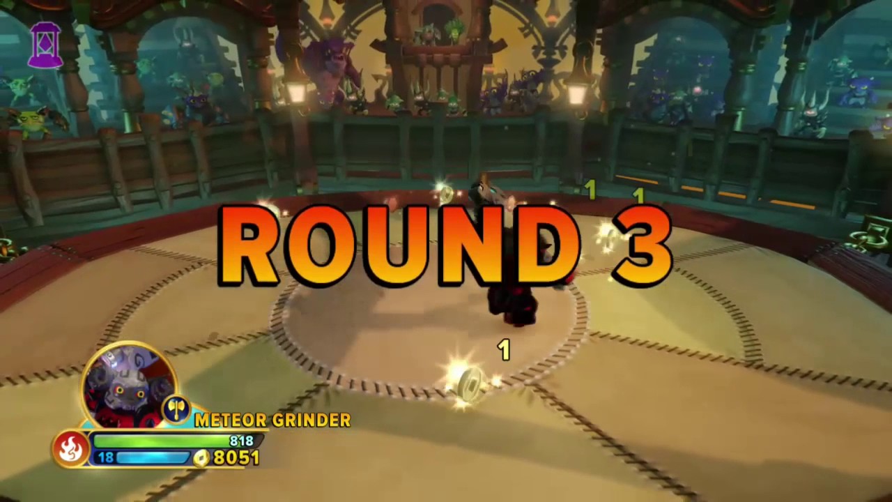 Skylanders Imaginators: Meteor Grinder Gameplay! - YouTube