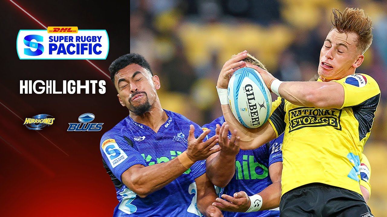 HIGHLIGHTS | Hurricanes vs Blues | Super Rugby Pacific Round 3 | Sky ...