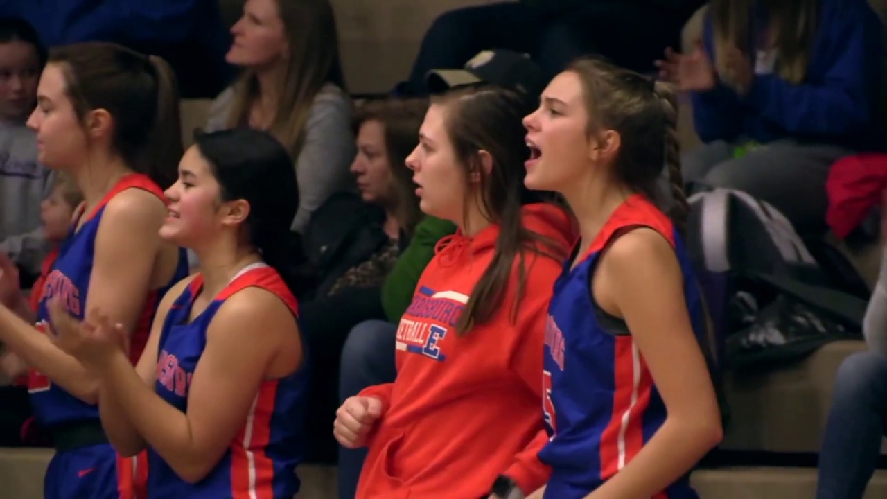 Girls Basketball: Edwardsburg vs. Three Rivers - YouTube