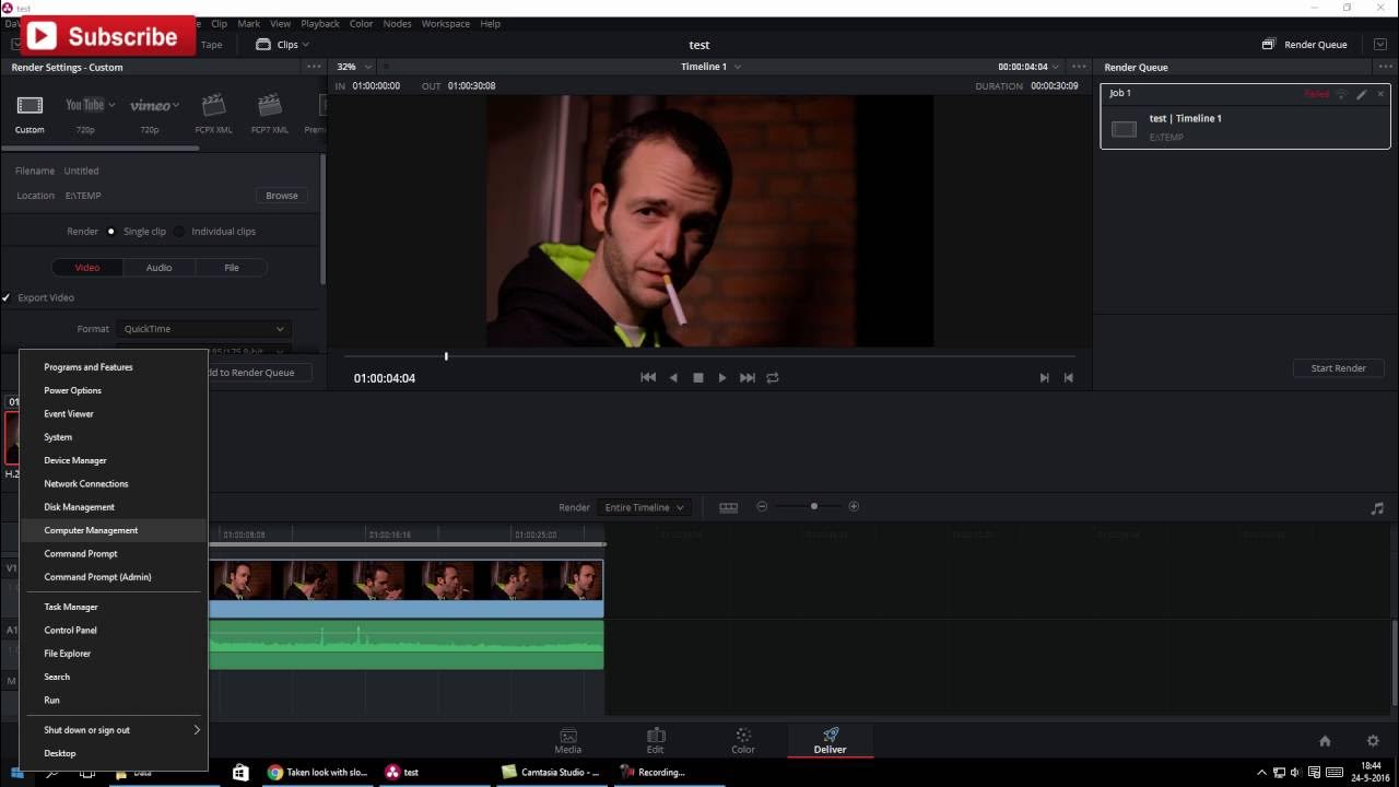 Solution For Davinci Resolve Quicktime Render Problem - YouTube