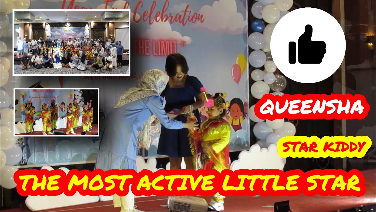 ACARA WISUDA STAR KIDDY PRESCHOOL QUEENSHA THE MOST ACTIVE LITTLE STAR ...
