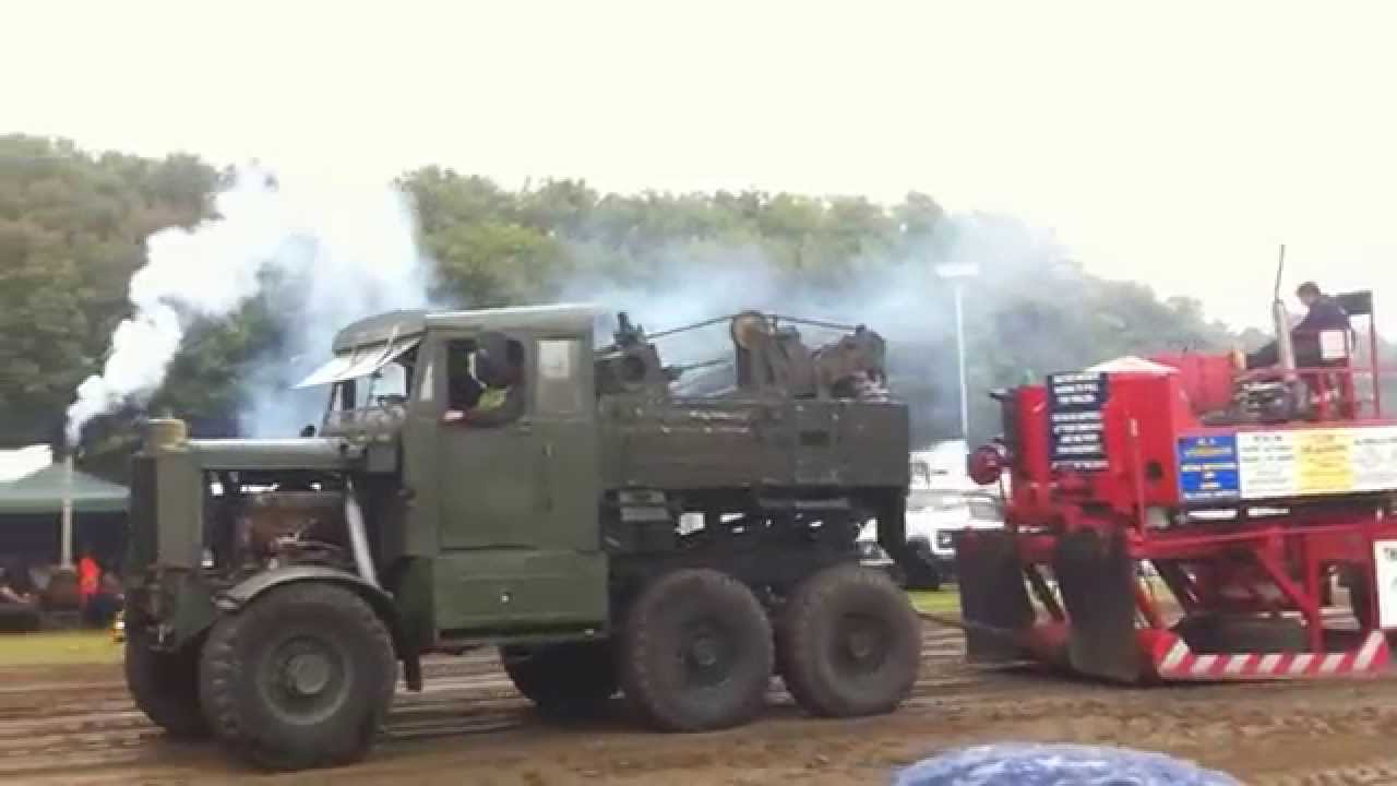 Tractor pulling at Pickering steam rally 2015 - YouTube