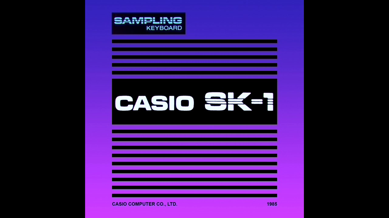 CASIO SK-1 (1985) 8-bit Sampler - Part 2 - YouTube