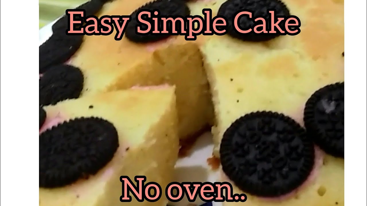 Easy Lock down Simple Cake Recipe - YouTube
