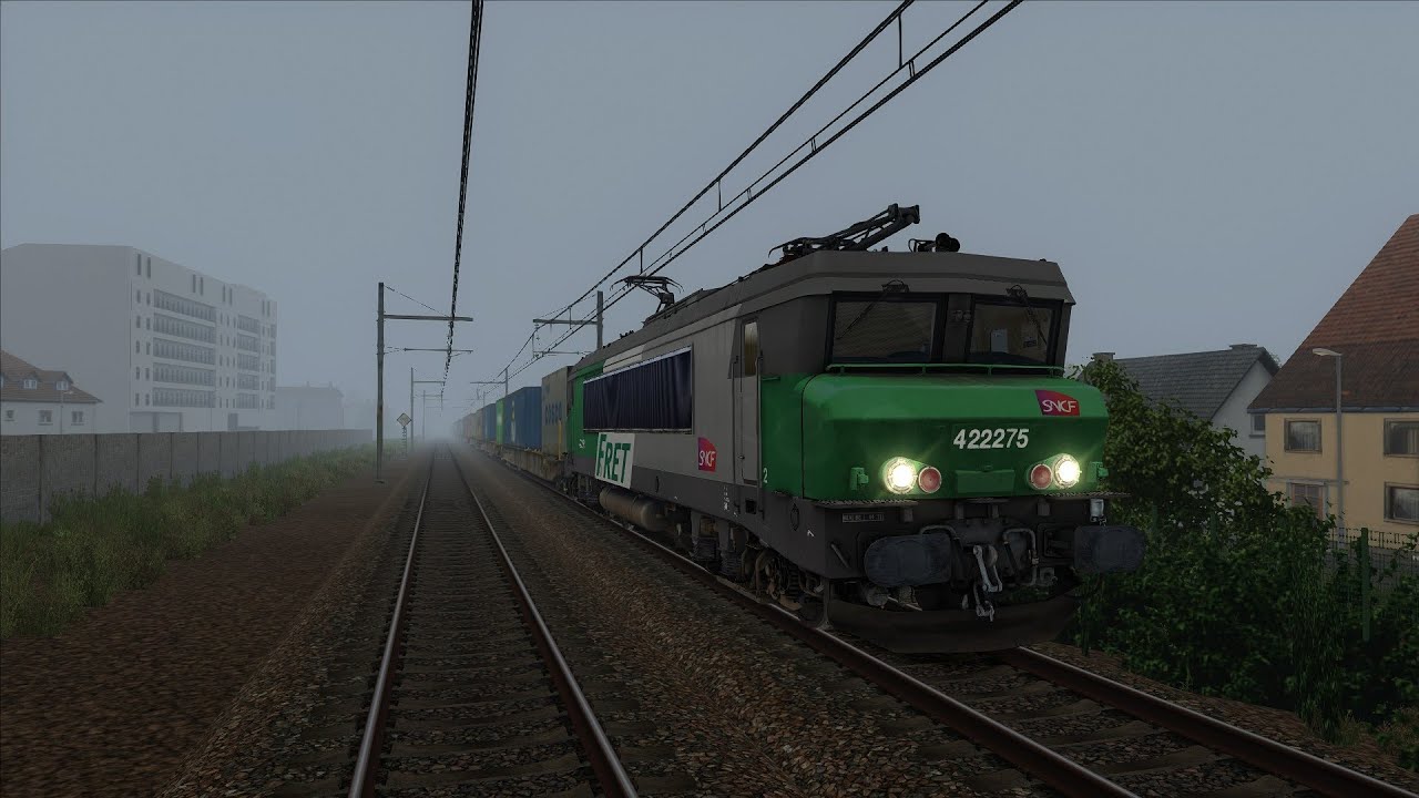 Train Simulator Classic - Train de fret Naviland aux commandes de la BB ...