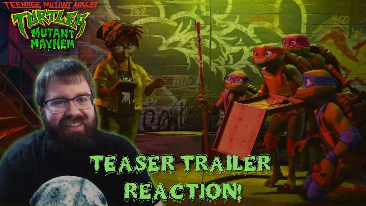 Teenage Mutant Ninja Turtles: Mutant Mayhem | Teaser Trailer REACTION ...