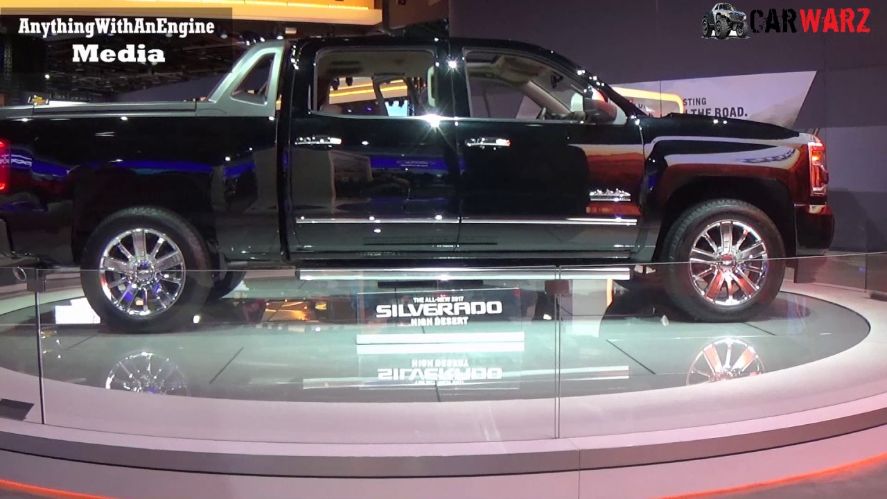 2017 Chevy Silverado High Desert At The 2017 NAIAS Detroit Auto Show ...