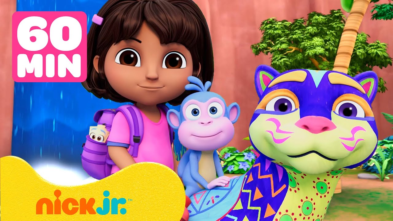 Dora | As ousadas aventuras na floresta de Dora! 💗 1 hora | Nick Jr. em ...