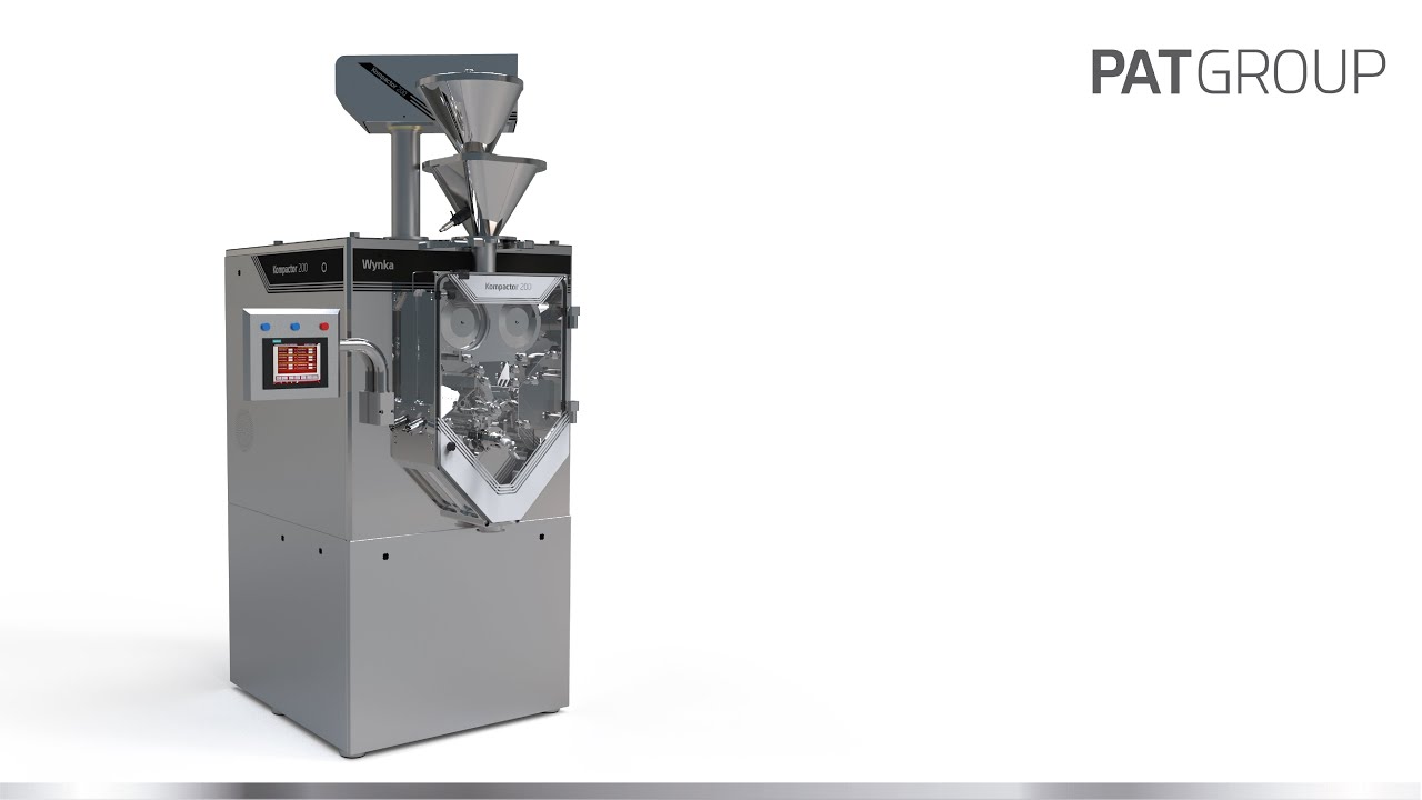 Kompactor 200 / Dry Powder Compactor - YouTube