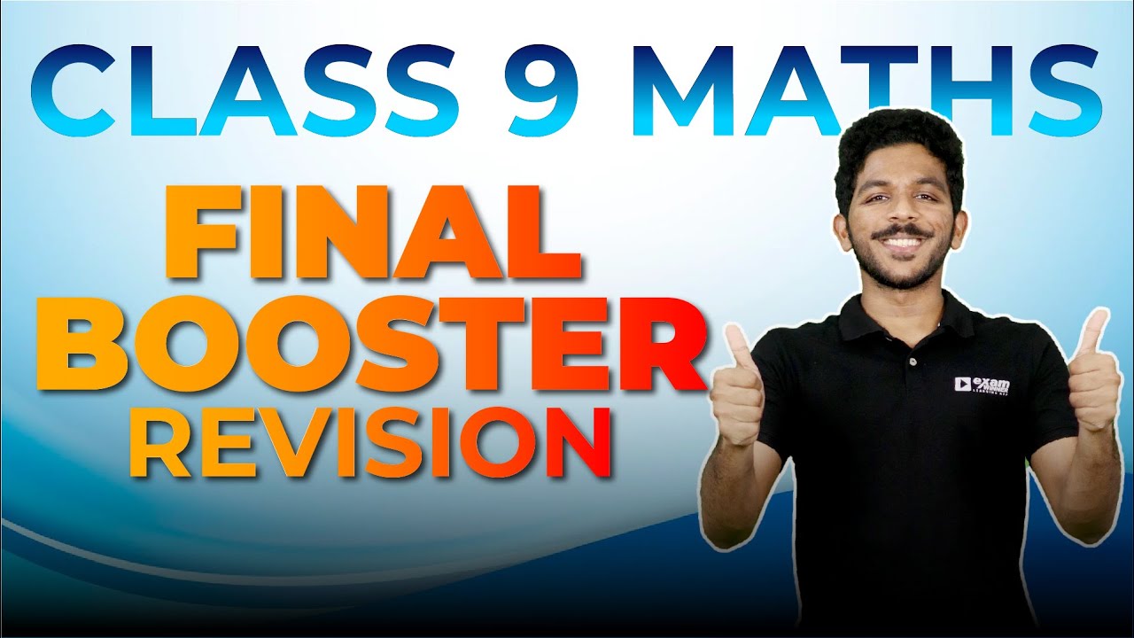Class 9 | Maths | Final Booster Revision | English and Malayalam | Exam ...