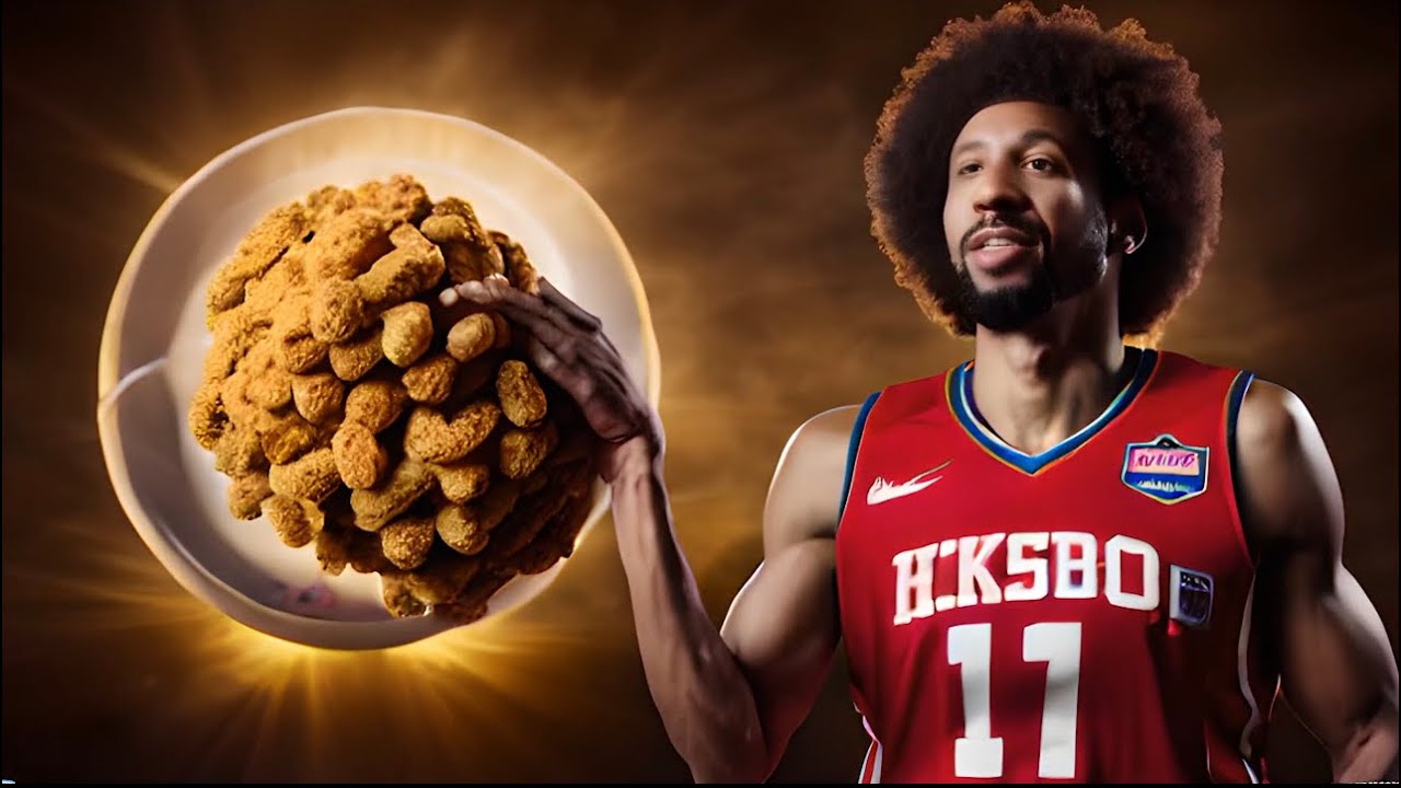 Denver Chicken Nuggets vs. Miami Heat BBQ Sauce - Ai Generated ...