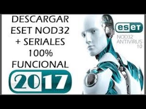 tutorial como descargar e instalar eset nod 32 mas serial hazta abril 2018 - YouTube