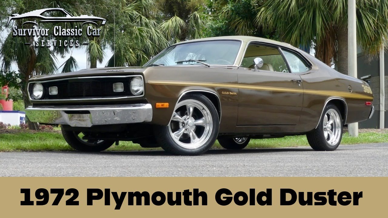 1972 Plymouth Duster Gold Duster 360 V8 | Classic Mopar Muscle Car For ...