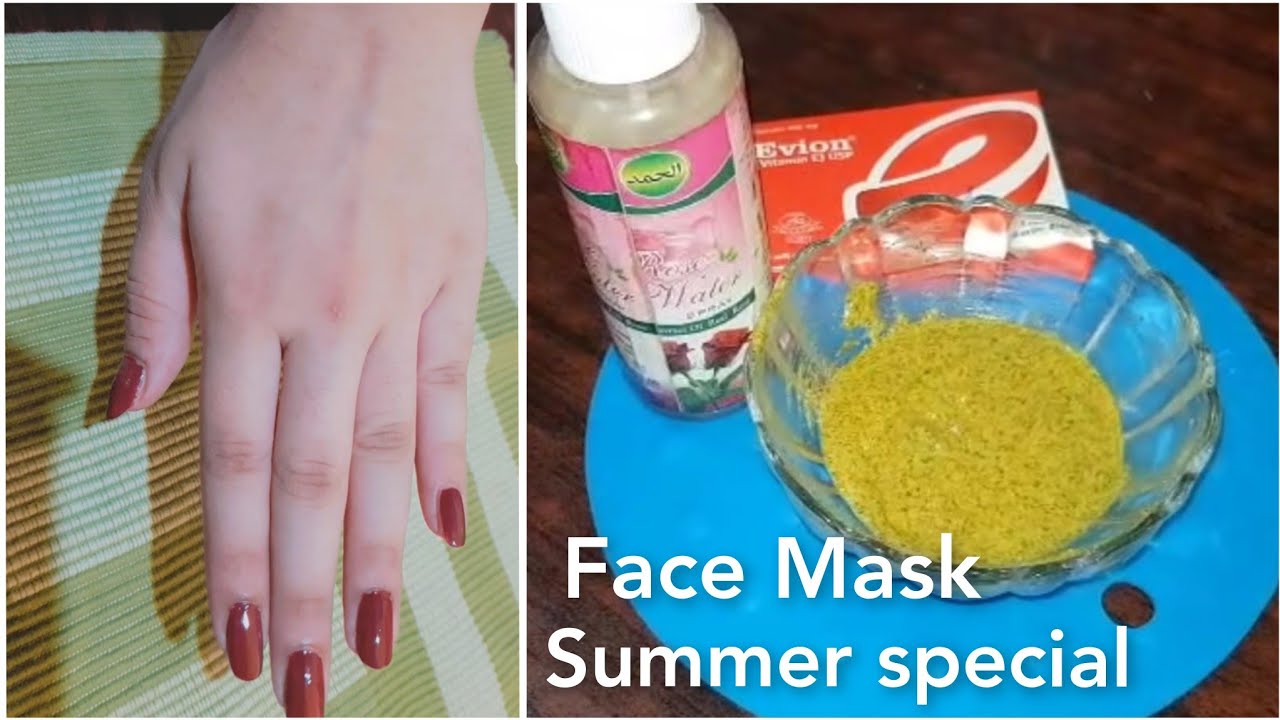 Summer special Face Mask| By Bina's Little World. - YouTube