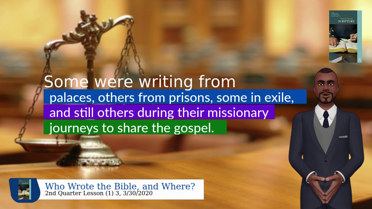 Who Wrote the Bible, and Where - YouTube