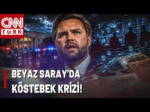 GİZLİ PLAN SIZDI! JD Vance'i Koruyan Ajan Köstebek Mi?