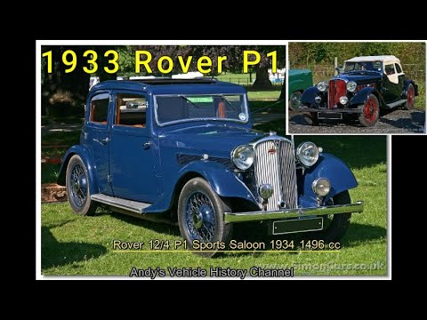 Rover P1 1933 [ 5 MiH EP 3 S 28 ] - YouTube