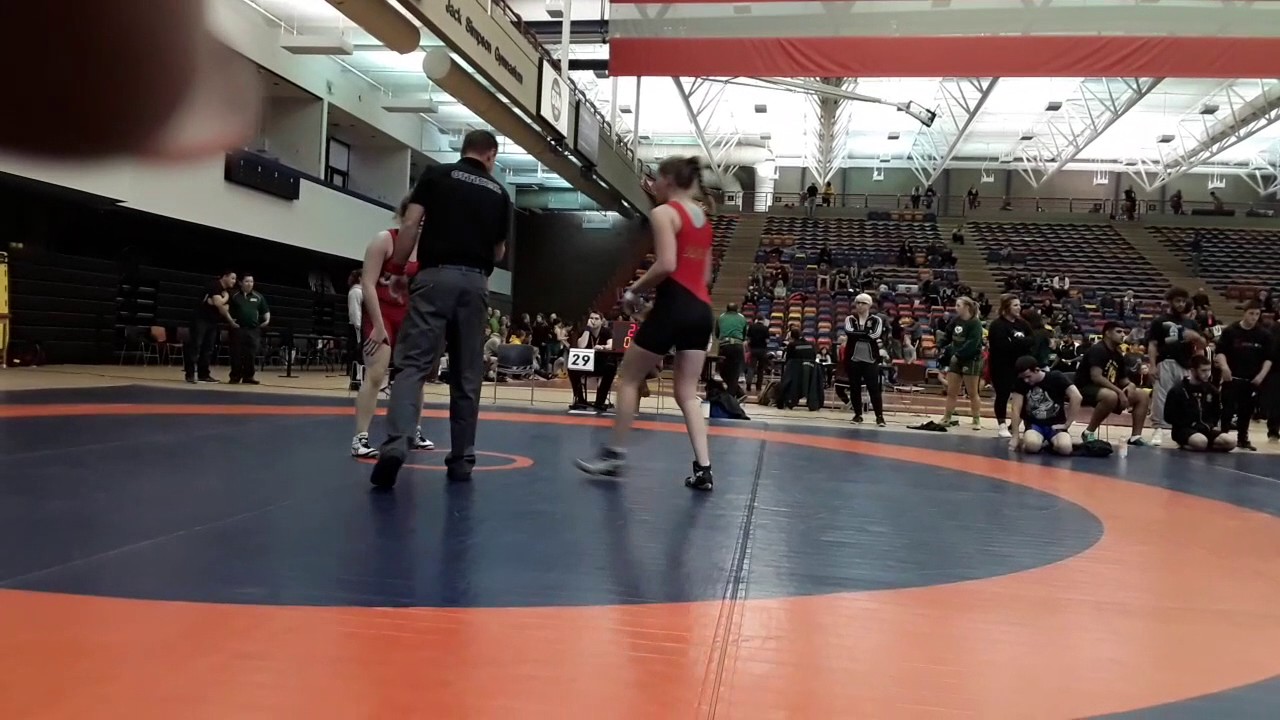 2016 Dino Invitational: 67 kg Maddison Haney vs. Cassidy Barnert - YouTube