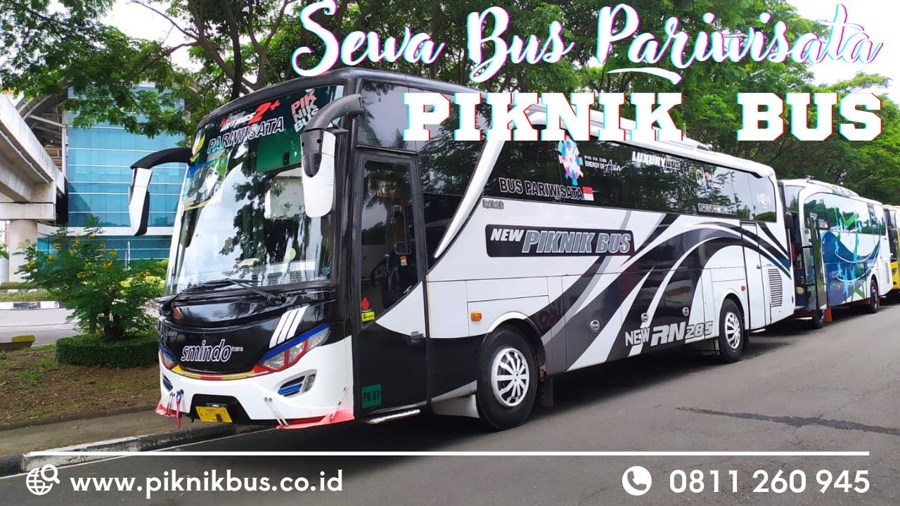SEWA BUS PARIWISATA DI DEPOK - PIKNIK BUS - YouTube