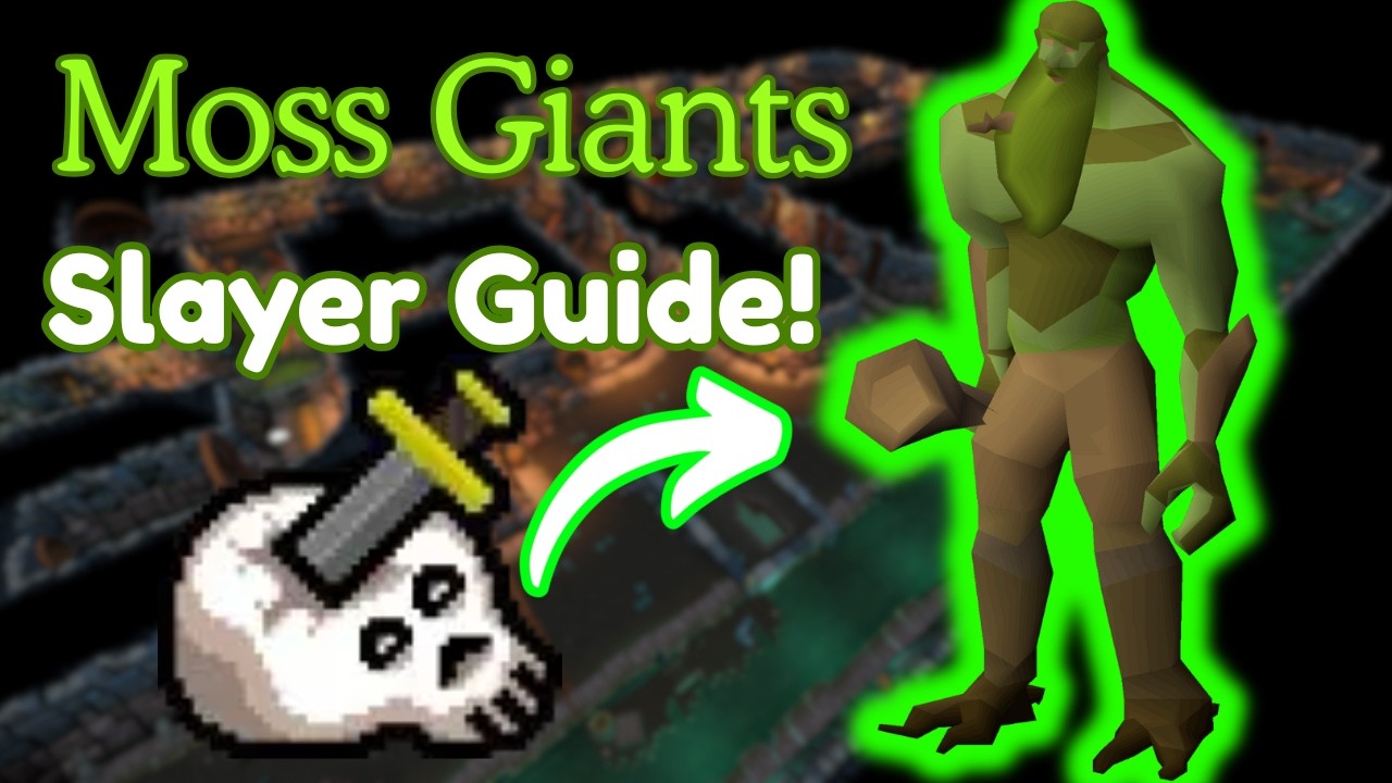 The Fastest Moss Giant Guide for OSRS Slayer! (2025) - YouTube