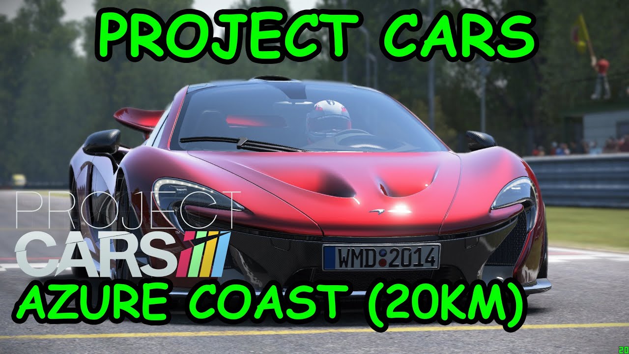 Project CARS - McLaren P1 @ Azure Coast (20KM) + Replay - 60 FPS - YouTube