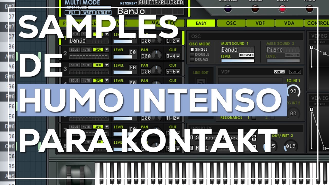 Samples de HUMO INTENSO para Kontakt - YouTube