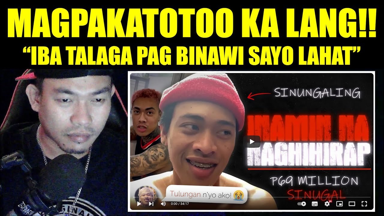 WAG KANG MAGYABANG! | AWIT GAMER NATALO NG 69M SA SUGAL | REACTION ...