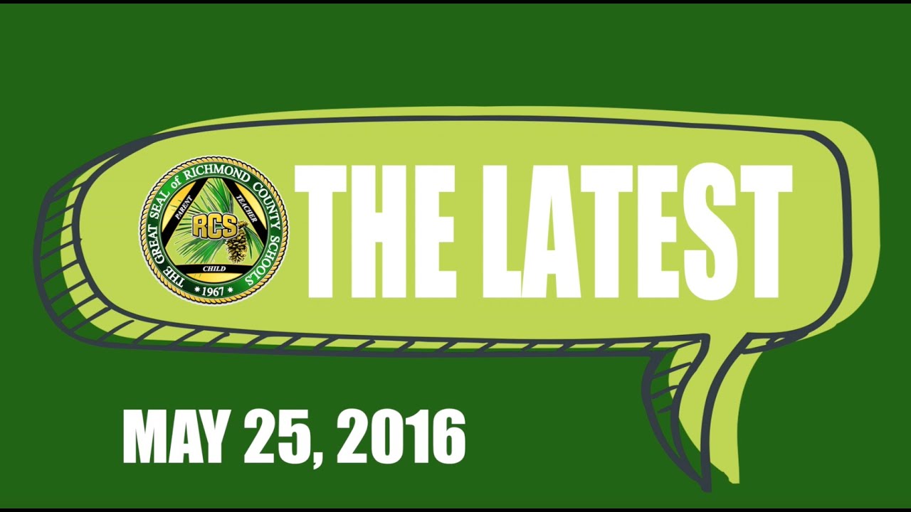 The Latest-May 25, 2016 - YouTube