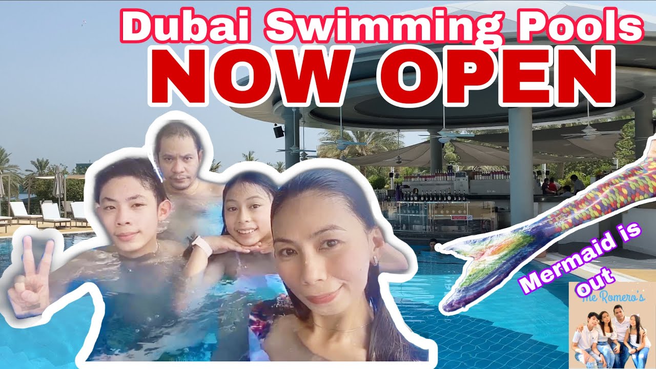 Family Friday | Dubai Swimming Pool now OPEN! - YouTube