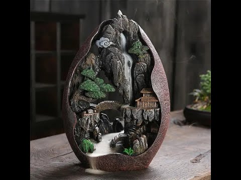How to Use Backflow Incense Holder with Aromatherapeutic Incense Cones ...