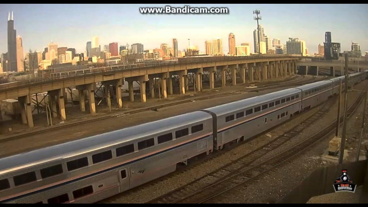 Amtrak 6 California Zephyr With 3 Private Cars. - YouTube