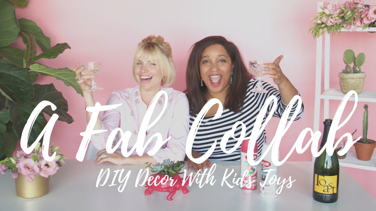 A FAB COLLAB: 4 (yes, FOUR) DIY Decor Projects From Kids Toys With Leah ...