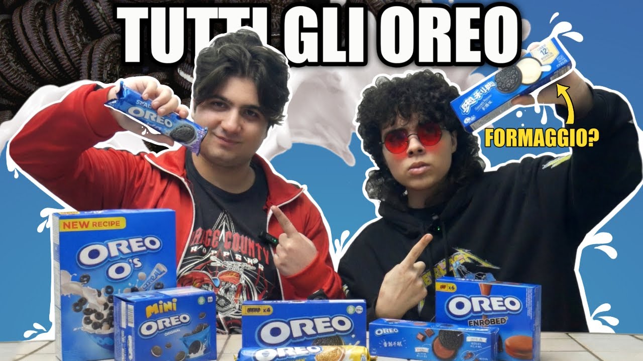 Proviamo TUTTI i gusti di OREO - Qual è il MIGLIORE? - YouTube