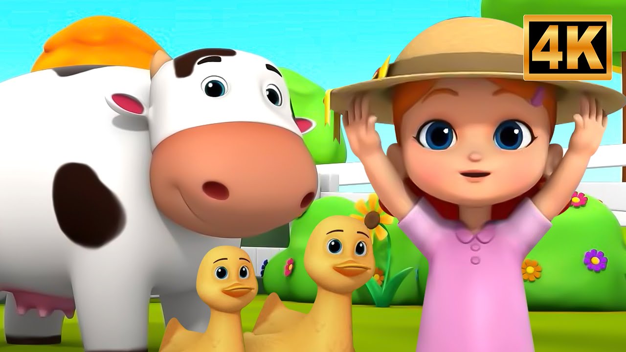 Old MacDonald Song for Kids | Animal Sounds & Learning Fun - YouTube