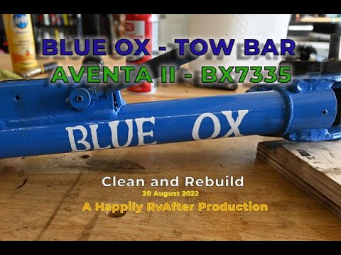 Aventa Blue Ox Tow Bar Clean Repair - YouTube