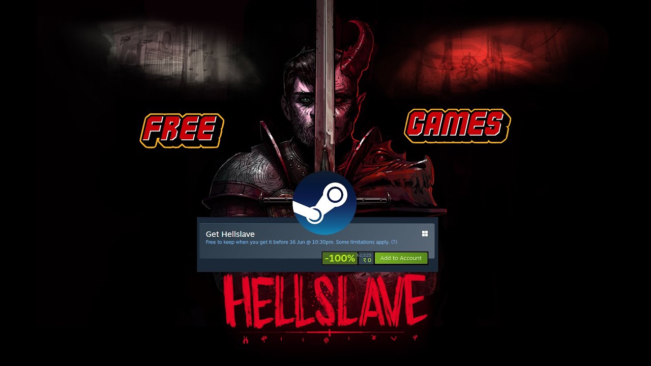 Free Game ! Hellslave ! Steam ! before 16 June 2025 @ 10 30 pm IST ...