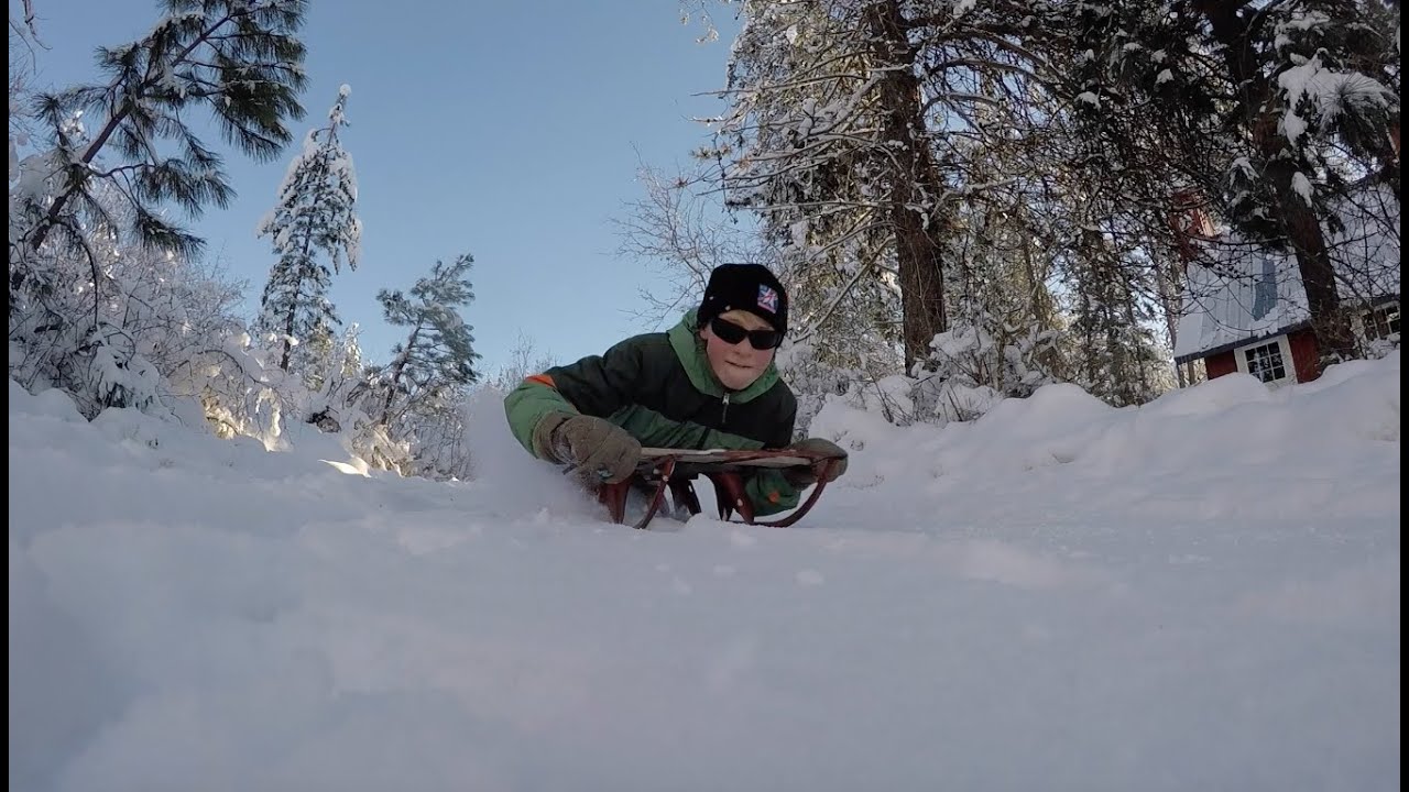 Speed Sledding - YouTube
