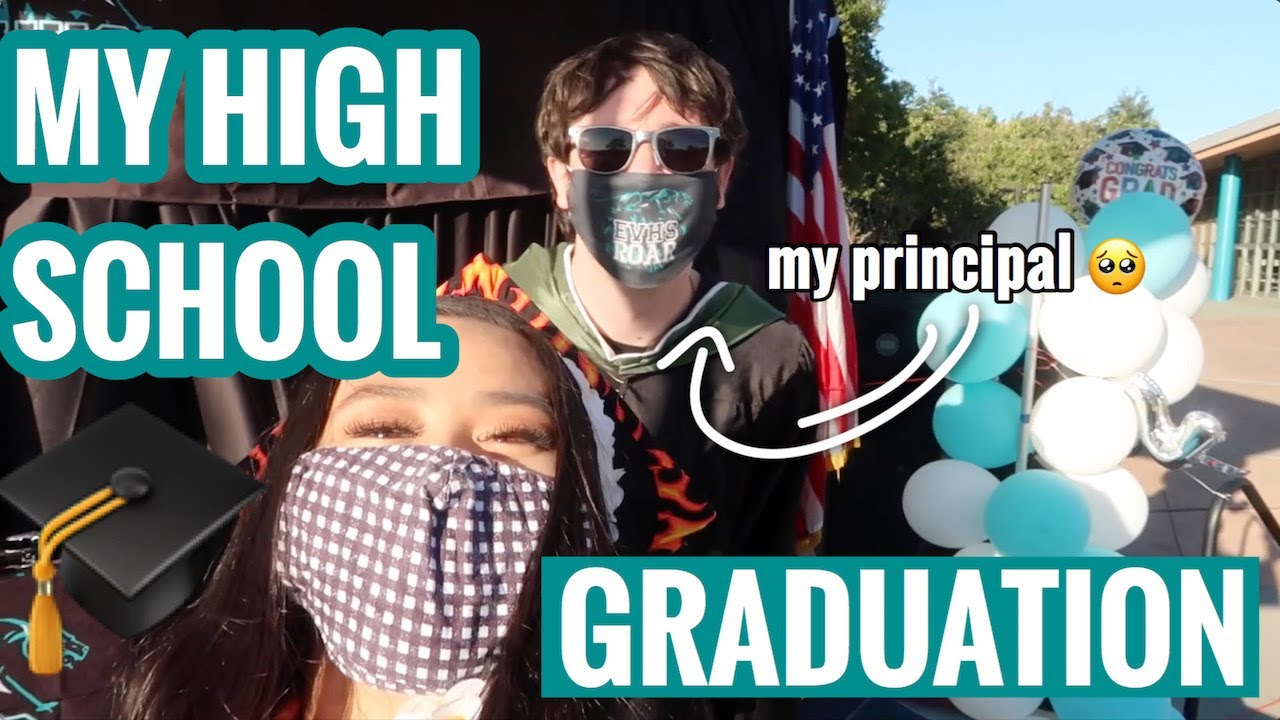 MY CRAZY HIGH SCHOOL 2020 GRADUATION! (Drive-by, Virtual, & Car Parade ...
