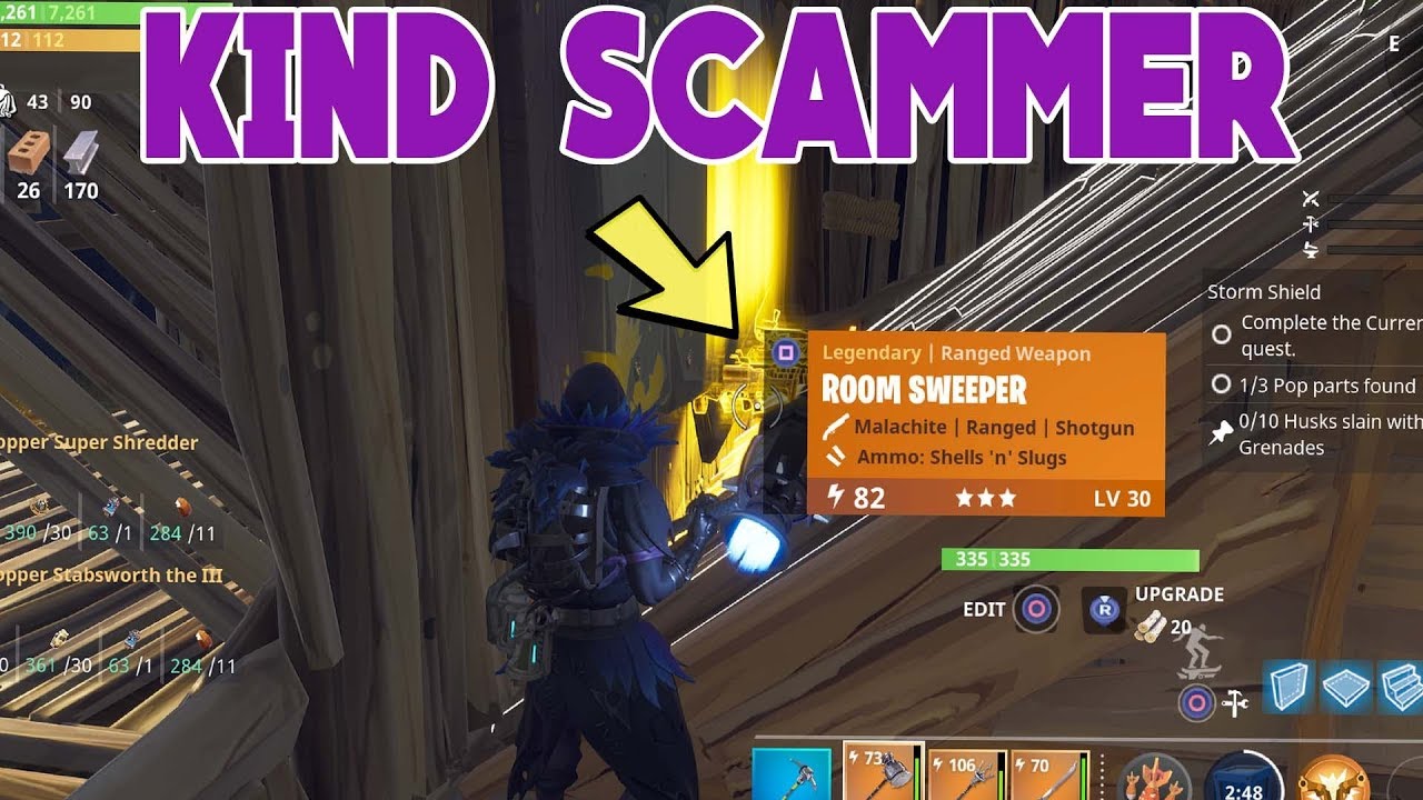 Kind Scammer Scammed Himself (Scammer Gets Scammed) Fortnite Save The ...