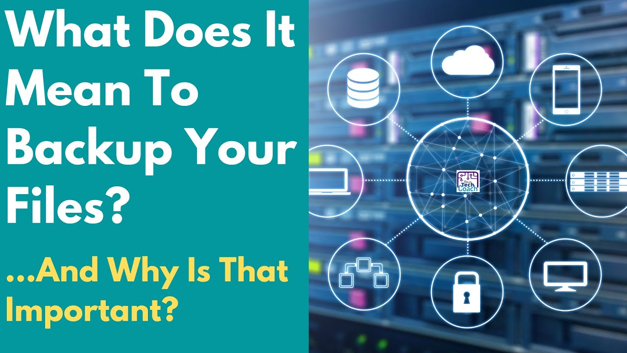 Don't Risk Losing Everything: Understanding File Backup - YouTube
