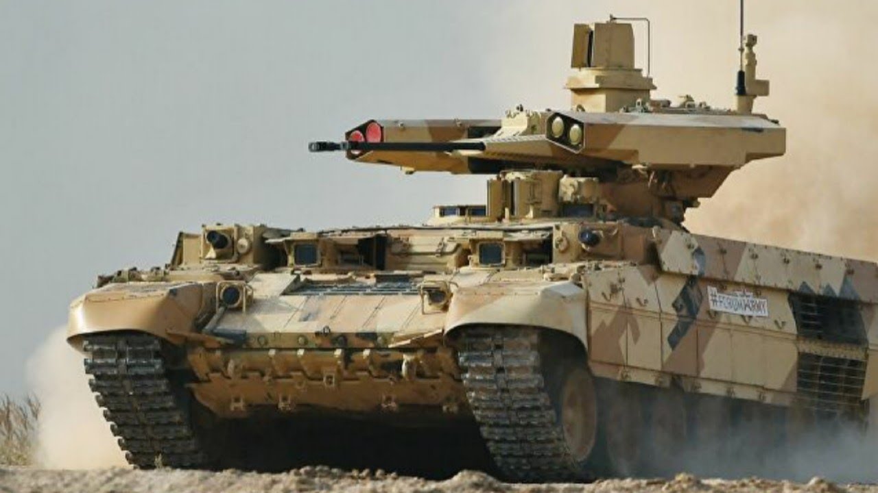 BMPT-72 Terminator-2 | Russian Heavy AFV - YouTube