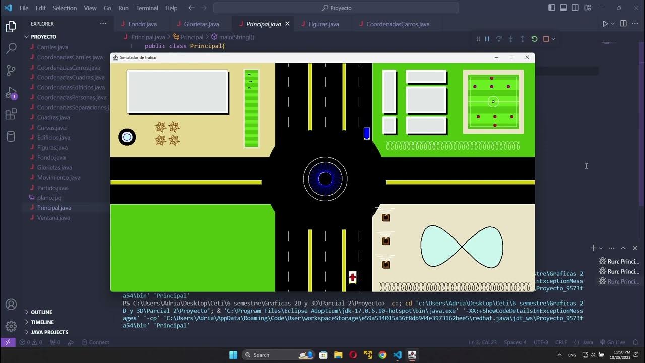 Animacion de ciudad 2D - YouTube