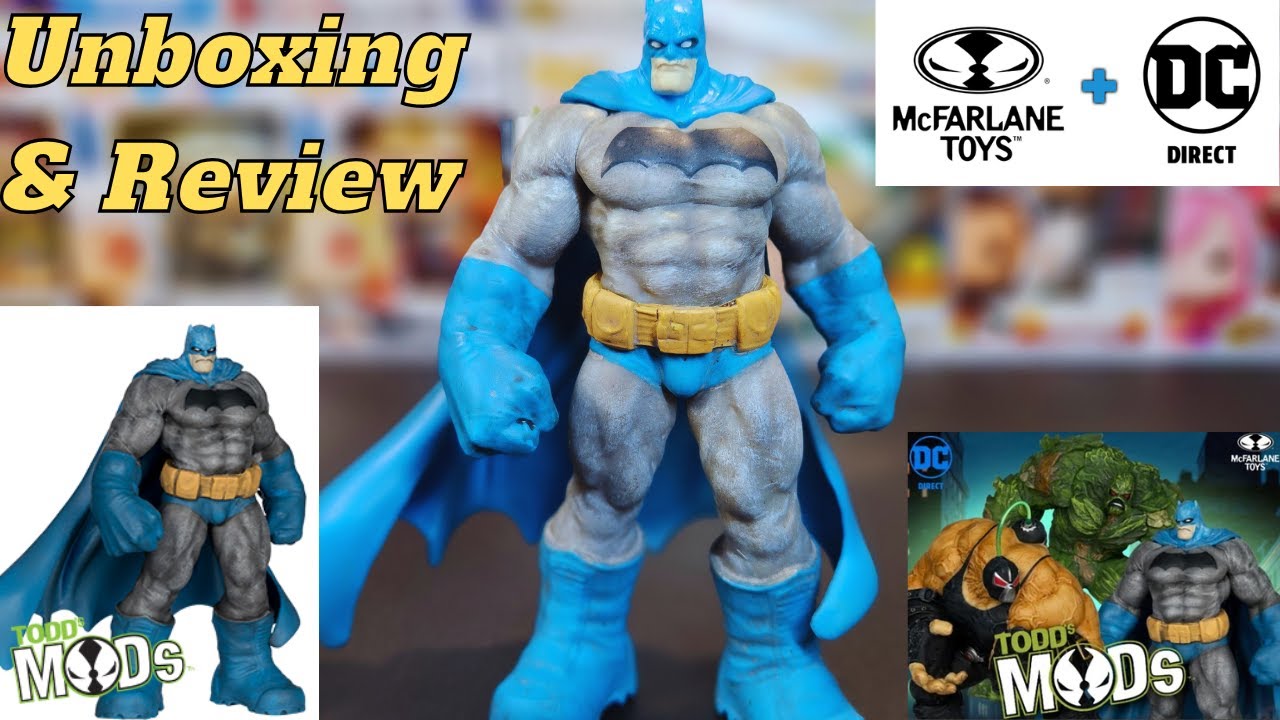 DC Comics Todd's Mods Batman Limited Edition Review - YouTube