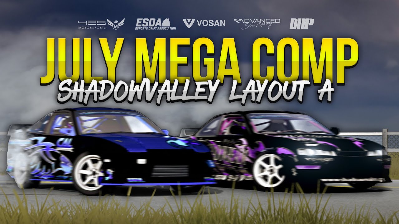 SRDL 2023 - July Mega Comp - Shadowvalley Layout A | Assetto Corsa ...