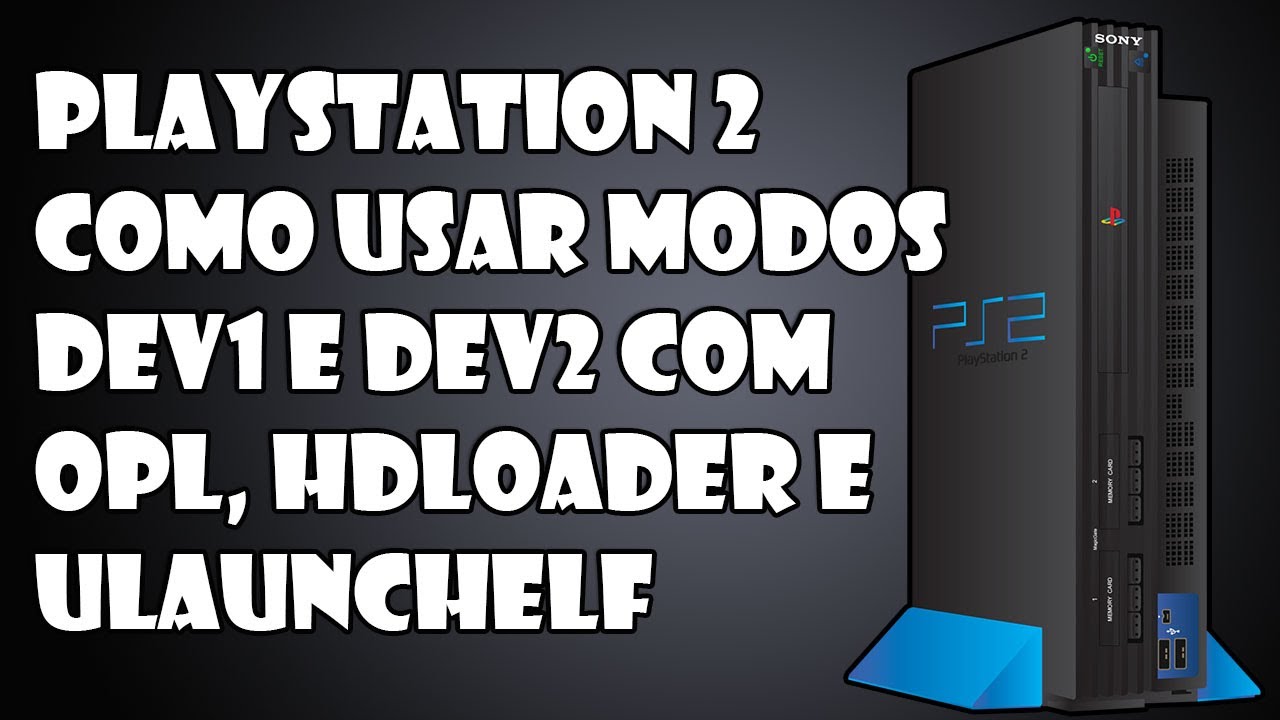 Tutorial - Playstation 2 - Configurar DEV1 e DEV2 com Matrix e Thunder ...