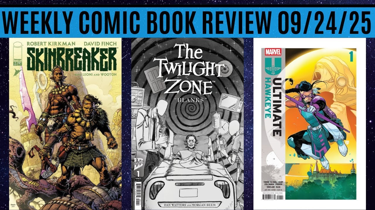 Weekly Comic Book Review 09/24/25 - YouTube
