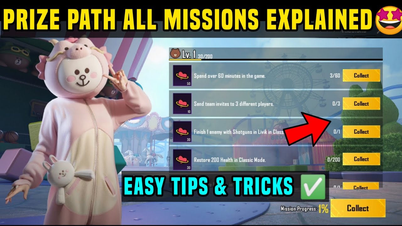 PRIZE PATH EVENT ALL MISSIONS EXPLAINED / PRIZE PATH POINT MISSIONS ...
