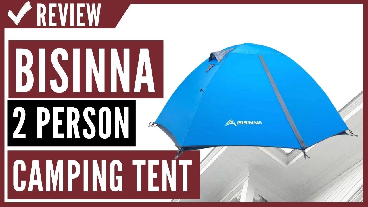 BISINNA 2 Person Camping Tent Lightweight Backpacking Tent Review - YouTube